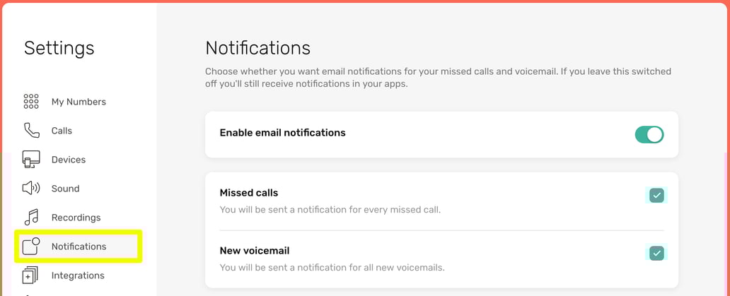 Manage Your Email Notifications