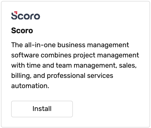 Integrating CircleLoop with Scoro